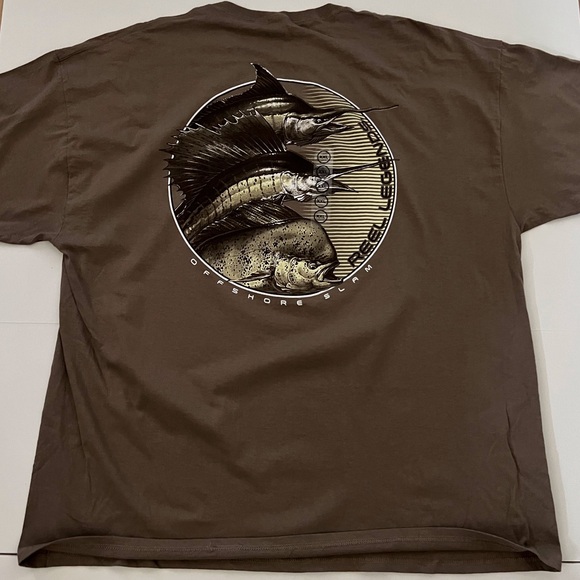 Reel Legends | Shirts | Nwt Reel Legends Xxl 0 Cotton Mens Short Sleeve ...